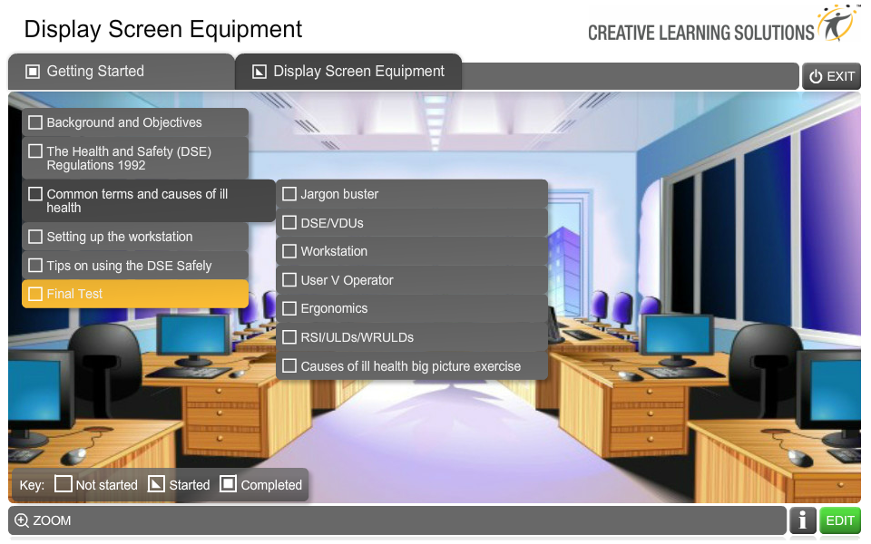 Display Screen Equipment | Nimble Author & LMS